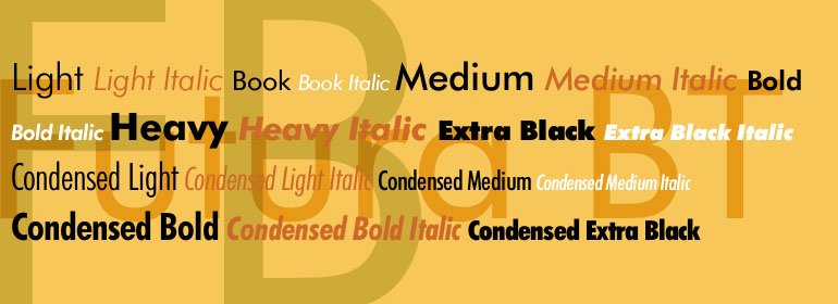 Futura BT font | Typing Guru Futura BT font | Typing Guru
