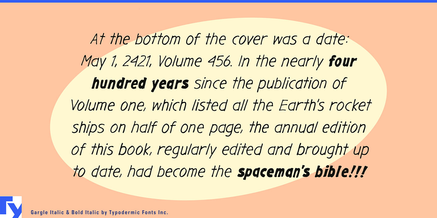 Gargle font | Typing Guru